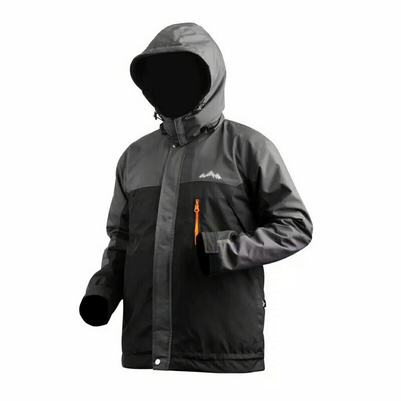 Jual Jaket Outdoor Waterproof Original Sollu Highlander Grey Black ...