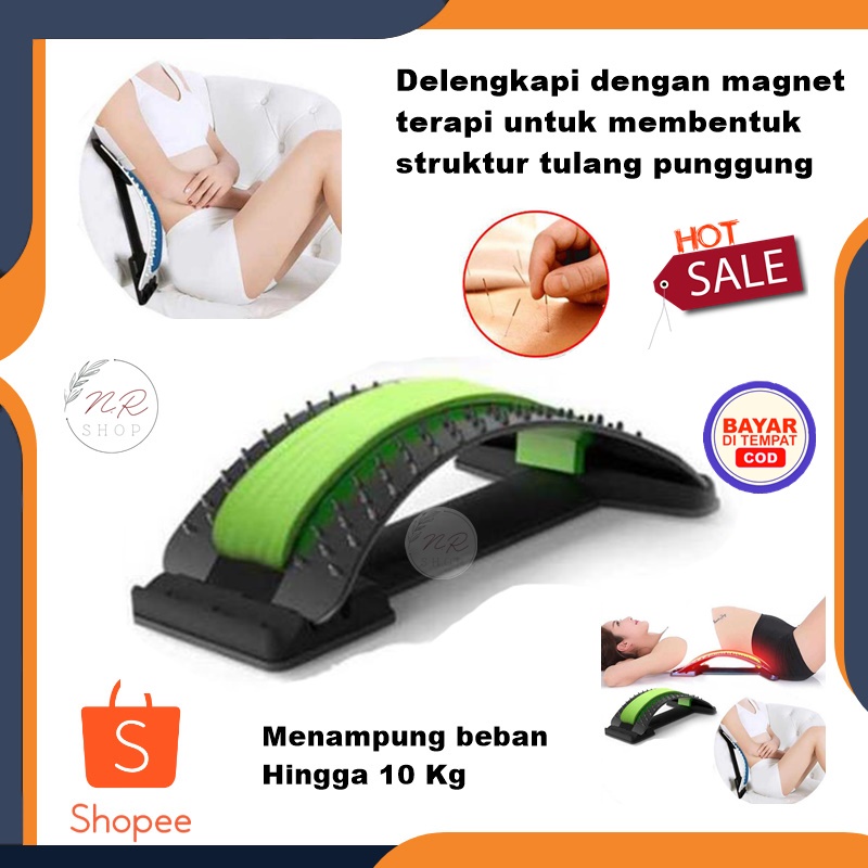 Jual Alat Terapi Pijat Sandaran Fisioterapi Tulang Punggung Sakit Pinggang Nyeri Saraf Kejepit ...