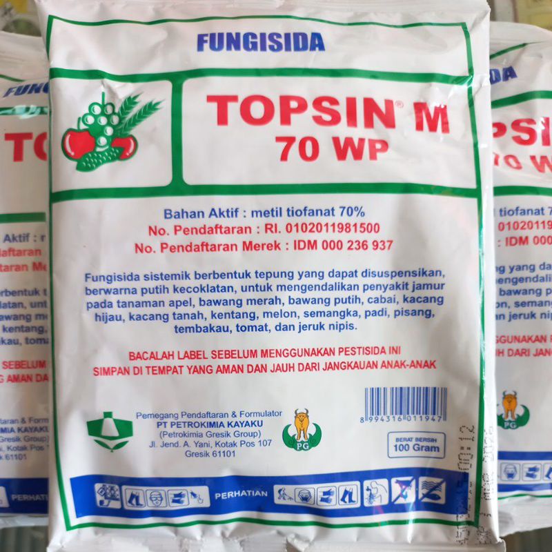 Jual Fungisida Sistemik Topsin-M 70WP 100gr | Shopee Indonesia