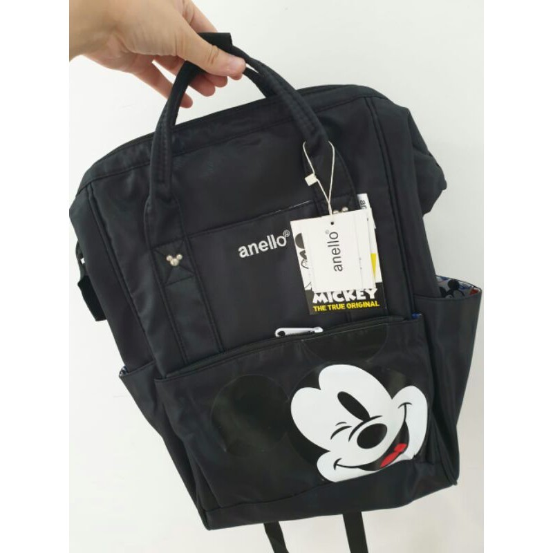 Jual Tas Wanita | ANELLO 2 Tone x Disney Large Backpack | Shopee Indonesia