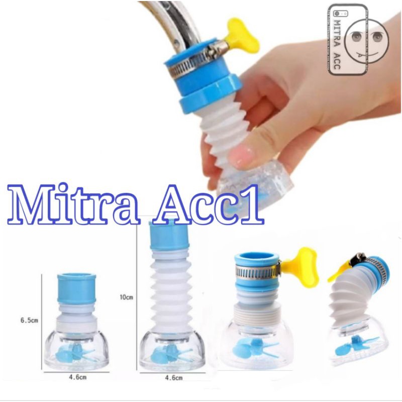 Jual Sambungan Keran Kran Air Flexible Putar 360 Dengan Ring Anti Lepas ...