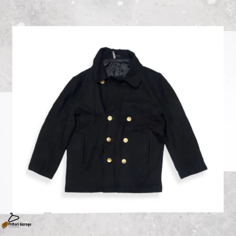 Jual Blazer Japanese Gakuran Uniform Jacket Tailored gold Button All ...