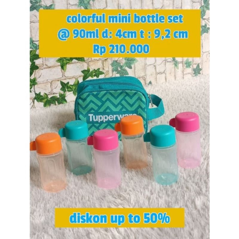 Jual MINI BOTOL 90ml(6pcs) | Shopee Indonesia