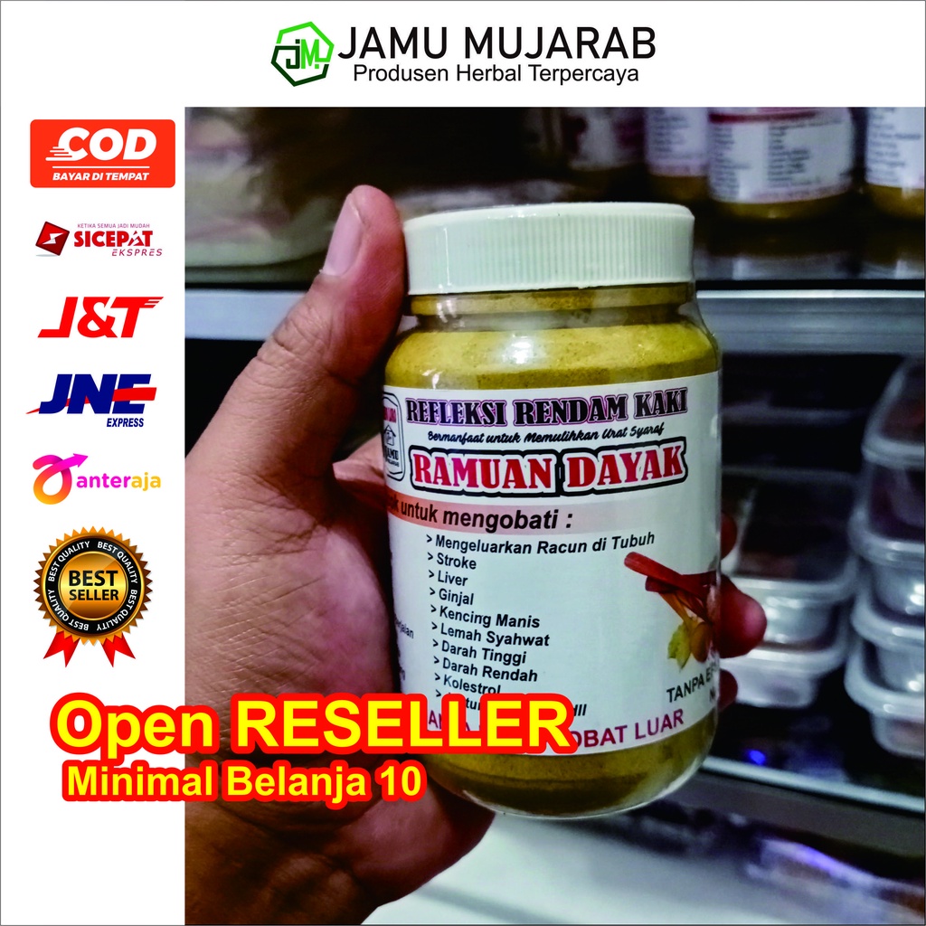 Jual Herbal RAMUAN DAYAK 300 g Untuk Terapi Rendam Kaki dan Tangan ...