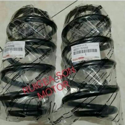 Jual PER KEONG REAR BELAKANG COIL SPRING BELAKANG REAR ALL NEW AVANZA ...