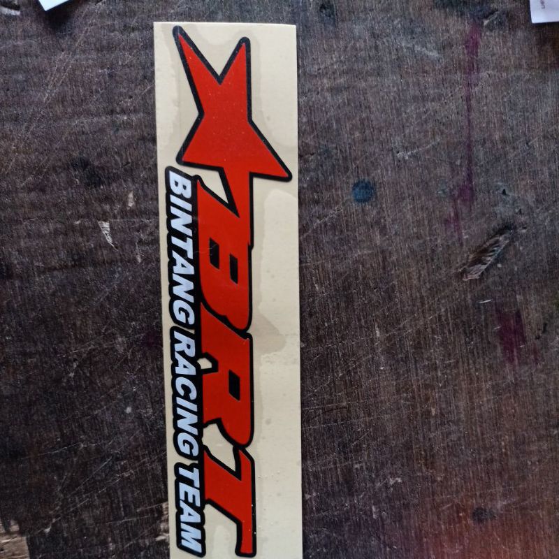 Jual stiker cutting BRT Bintang Racing Team | Shopee Indonesia