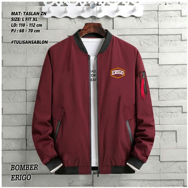 Jual Jaket bomber erigo NEW | Shopee Indonesia