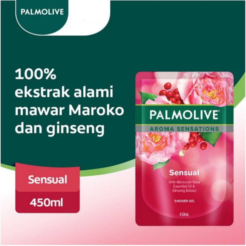 Jual Palmolive Sabun Mandi Aroma Sensations Sensual 450ml | Shopee ...