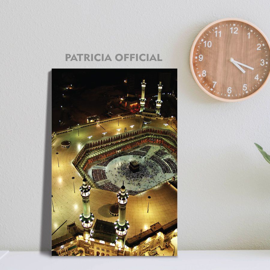 Jual HIASAN RUANG TAMU GAMBAR KABAH MEKAH 20X30 T6BKU/NUVKP/ POSTER ...