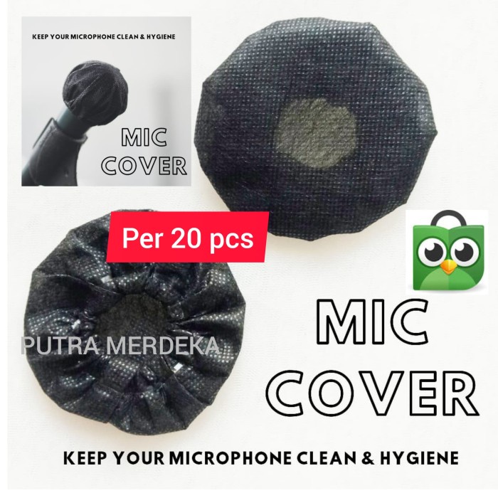 Jual Cover mic sarung mic microphone microfon ( 20 pcs ) | Shopee Indonesia
