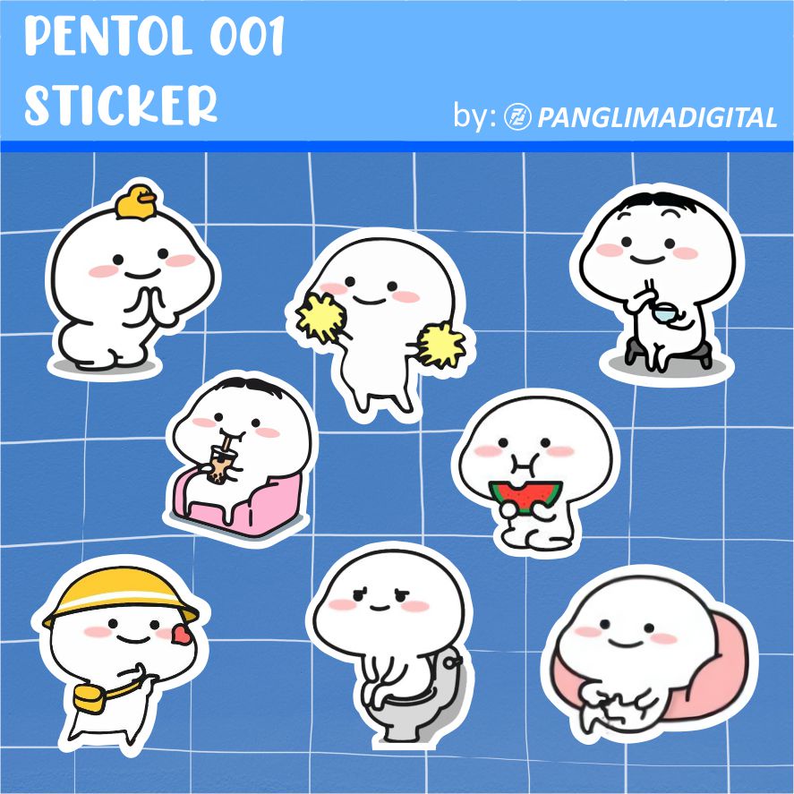 Jual Sticker Pentol Sticker Tumblr Sticker Pentol Lucu Sticker Pentol Aesthetic Sticker Pentol