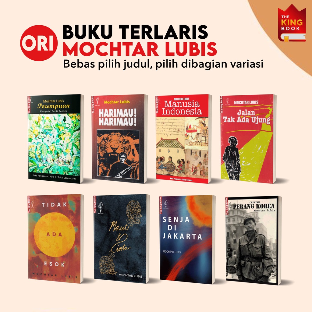 Jual PROMO SPESIAL Karya Mochtar Lubis Bebas Pilih Judul Senja di ... Jual PROMO SPESIAL Karya Mochtar Lubis Bebas Pilih Judul Senja di ...