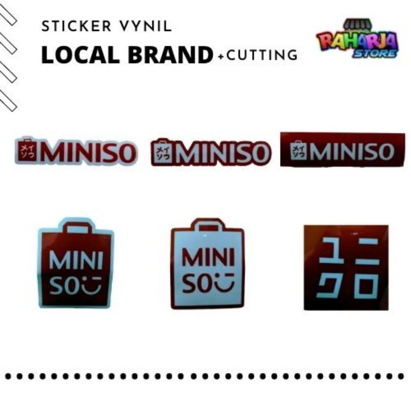 Jual Sticker Brand Logo Anti Air Sticker Brand Lokal Sticker Brand Luar ...