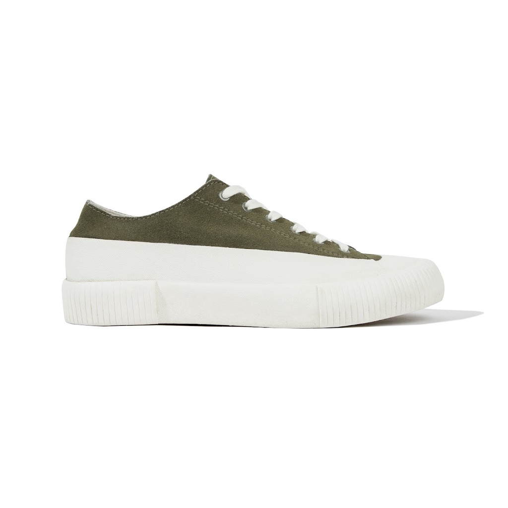 Jual Arise - Sneakers Groov Suede Wide Moss | Shopee Indonesia