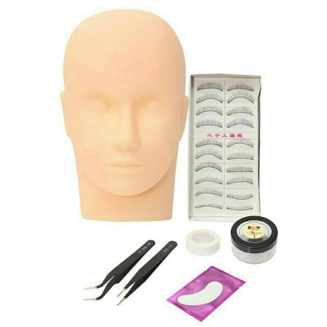 Jual Manekin kepala Head Mannequin manequin kepala training eyelash ...