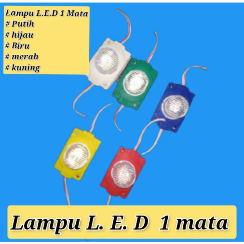 Jual lampu led mata 1 besar 12volt dan 24 volt | Shopee Indonesia