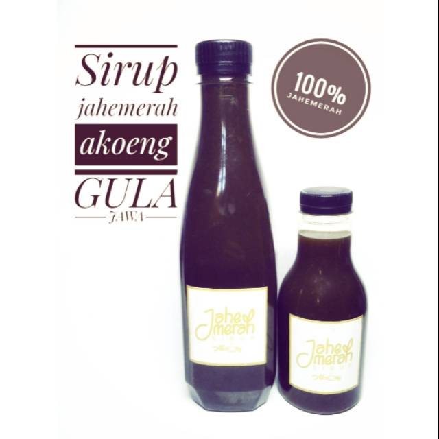 Jual Sirup jahe merah 500 ml | Shopee Indonesia