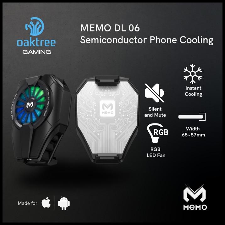 Jual Memo Dl06 Fan Cooler Radiator Pendingin Hp Cooling Fan Gaming ...
