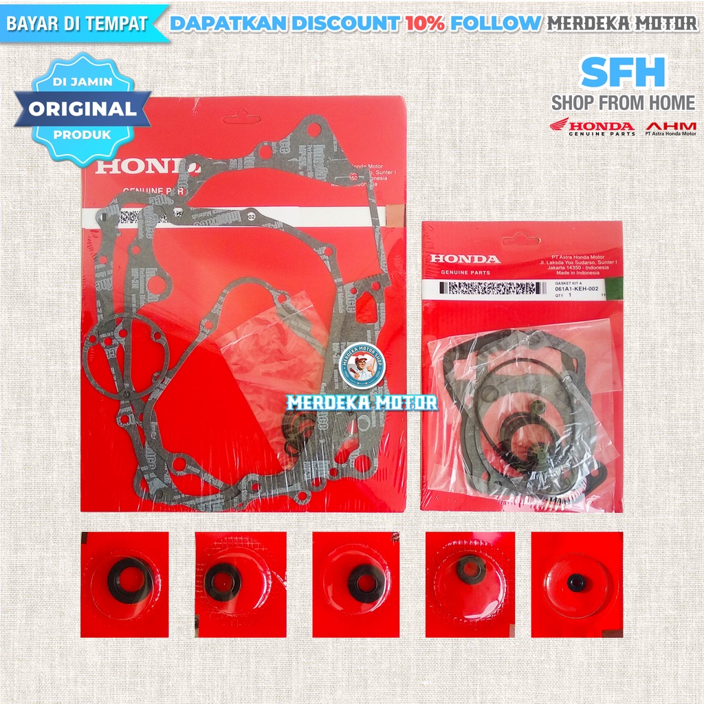 Jual Gasket Packing Pack Perpak Full Set Megapro Primus Lama MP Primus ...