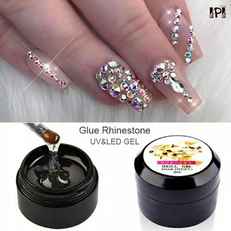 Jual LEM AKSESORIS KUKU / NAIL ART / NAIL GLUE / RHEINSTONE GLUE / LEM KUKU / NAIL POLISH / GEL ...