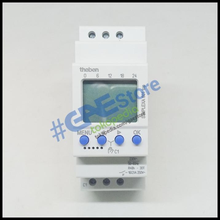 Jual Theben Simplexa 601 - Digital Timer Switch - Gae | Shopee Indonesia