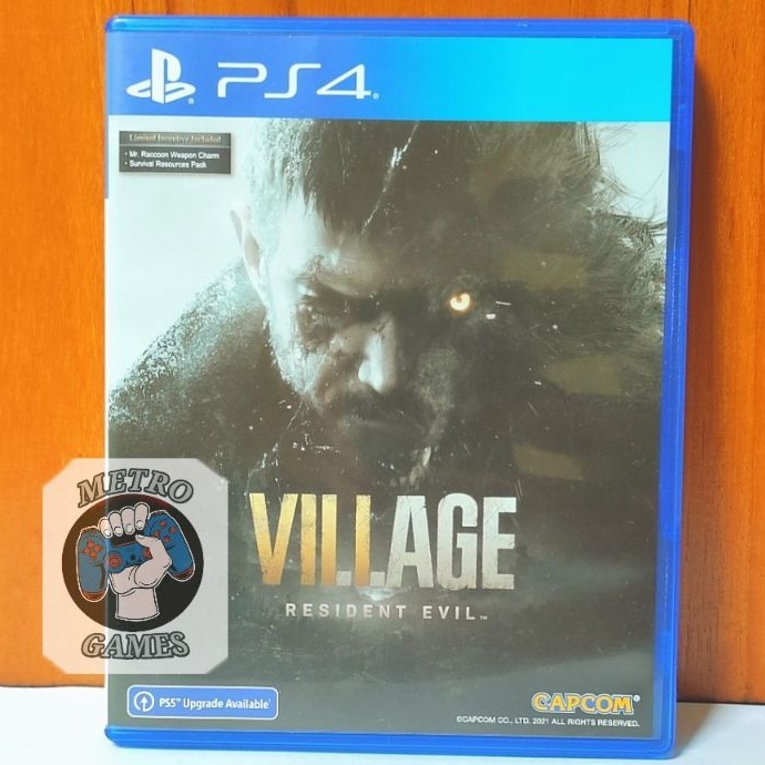 Jual Ps4 Resident Evil Village Kaset RE 8 Vilage Residen Playstation PS ...