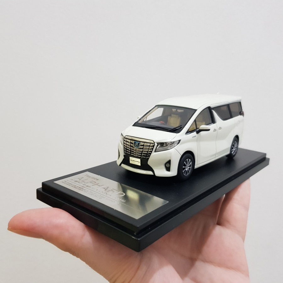Jual Mainan toyota alphard Diecast Hi story 1/43 toyota alphard hybrid ...