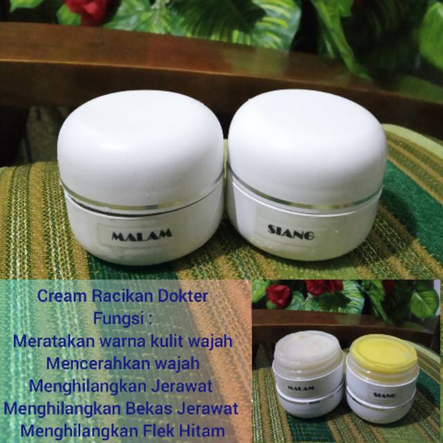 Jual Cream / Krim Siang dan Malam Glowing Racikan Dokter "HAWA ...