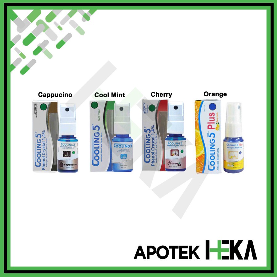 Jual Cooling 5 Spray - Obat Sariawan dan Sakit Gigi (BANDUNG) | Shopee ...