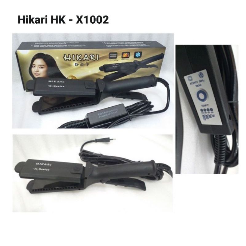 Jual Catok / Alat Pelurus Rambut Hikari X Series 100% ORIGINAL | Shopee ...