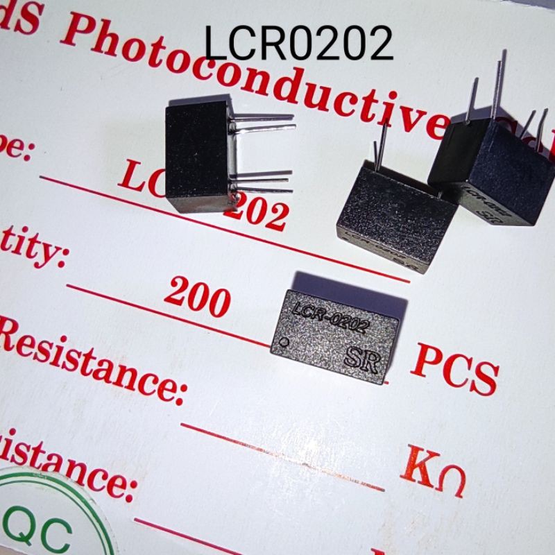 Jual LCR0202 LCR 0202 Lcr 0202 Photoconductive cell untuk limiter input ...