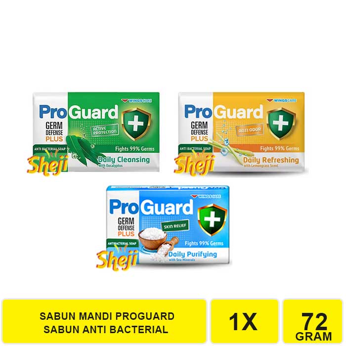 Jual ProGuard Sabun Mandi Batang Anti Bakteri 72 Gram | Shopee Indonesia