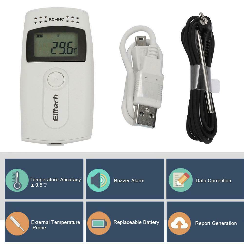 Jual Elitech RC4HC RC-4HC USB Thermometer Digital Hygrometer ... Jual Elitech RC4HC RC-4HC USB Thermometer Digital Hygrometer ...