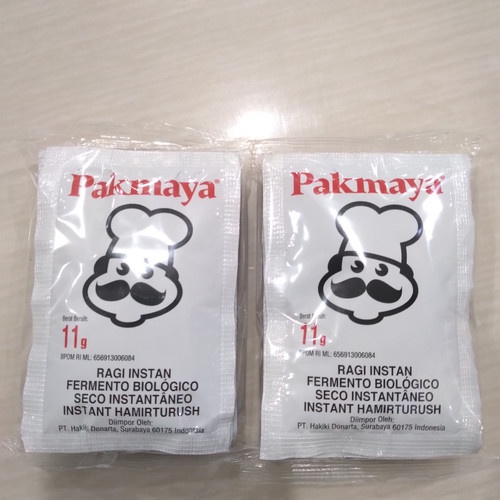 Jual Ragi Sachet Pakmaya 11 gr | Shopee Indonesia