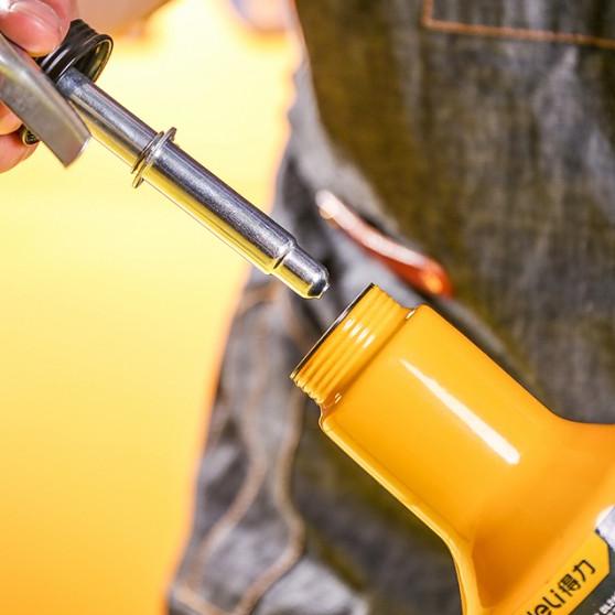 Jual Deli Oil Gun / Botol Pompa Oli Ukuran 350ml Metal Alat Perkakas ...