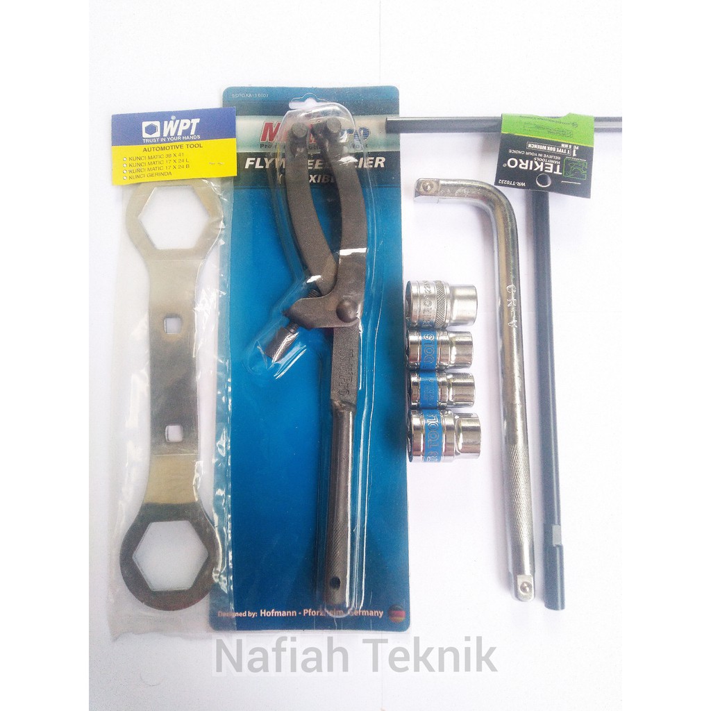 Jual Kunci Tracker CVT Pulley Matic Paket Lengkap Hemat | Shopee Indonesia