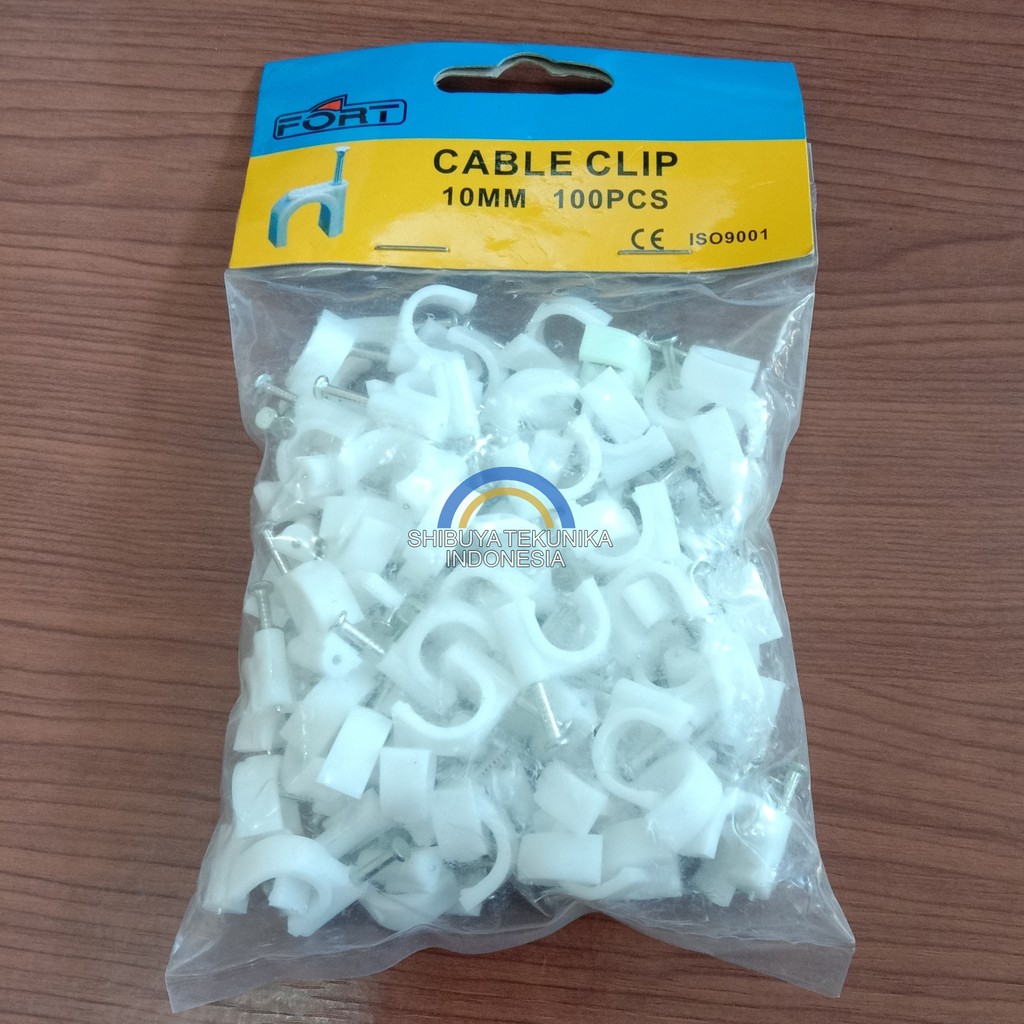 Jual Cable Clip 10 mm klem kabel 10mm FORT | Shopee Indonesia