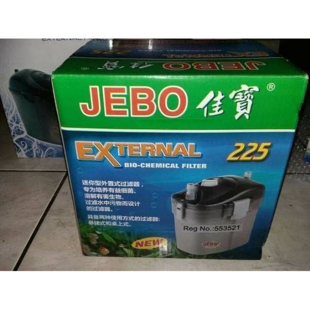Jual MESIN EXTERNAL FILTER CANISTER JEBO 225 UNTUK AQUARIUM | Shopee ...