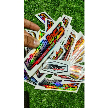 Jual sticker kalsel nih bos HOLOGRAM / kalsel senggol | Shopee Indonesia