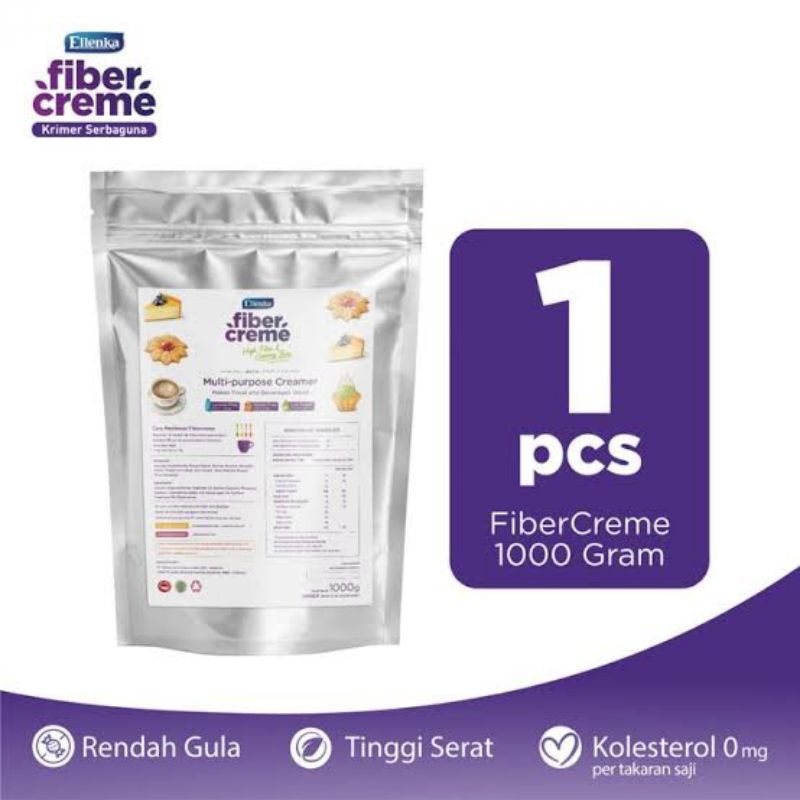 Jual Fiber Creme Original Kemasan 1kg | Shopee Indonesia