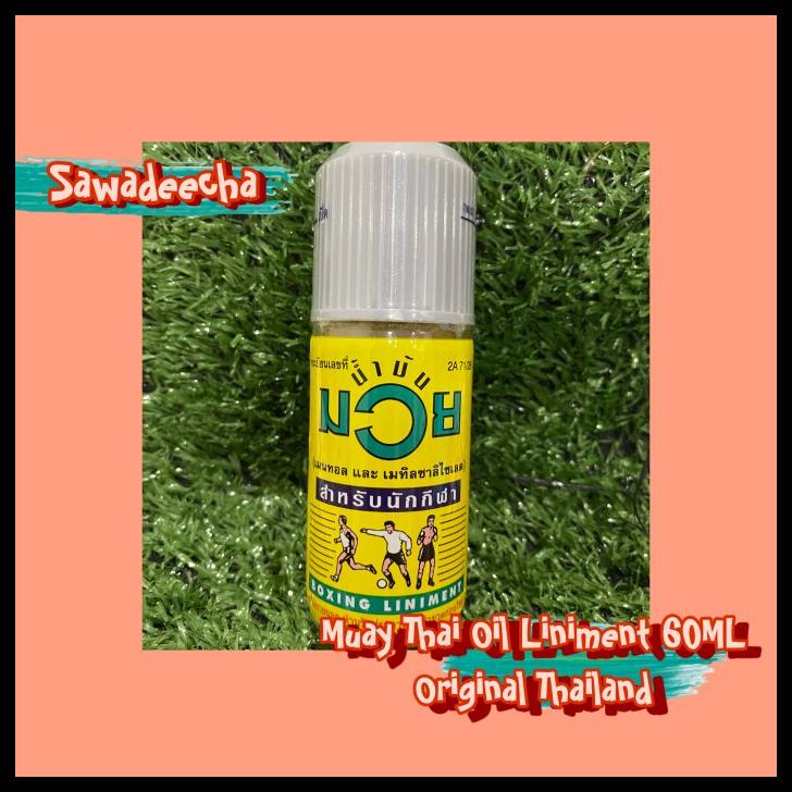 Jual Minyak Muay Thai Boxing Liniment Original (Import Thailand) 60Ml ...