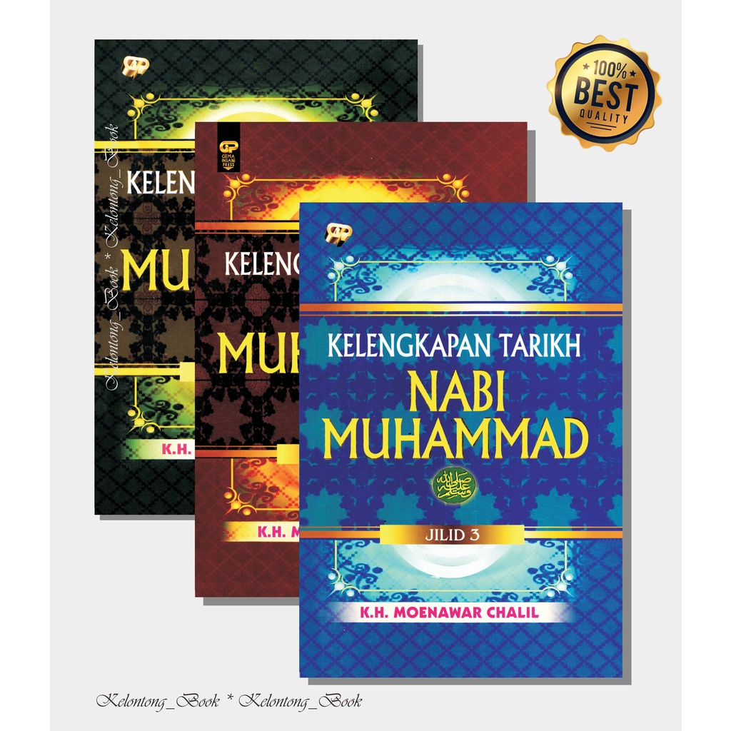 Jual Paket Kelengkapan Tarikh Nabi Muhammad by K.H. Munawar Cholil ...