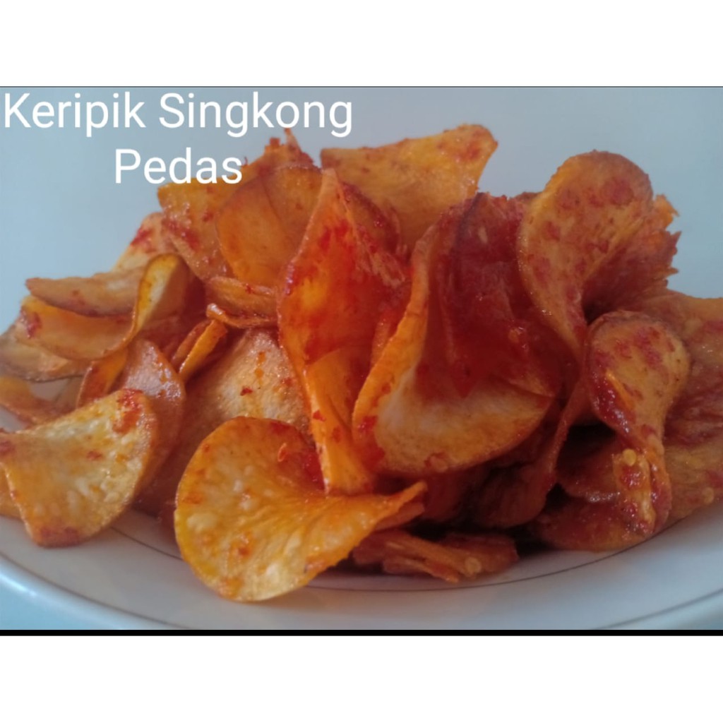 Jual Kripik Singkong Pedas 1Kg | Shopee Indonesia