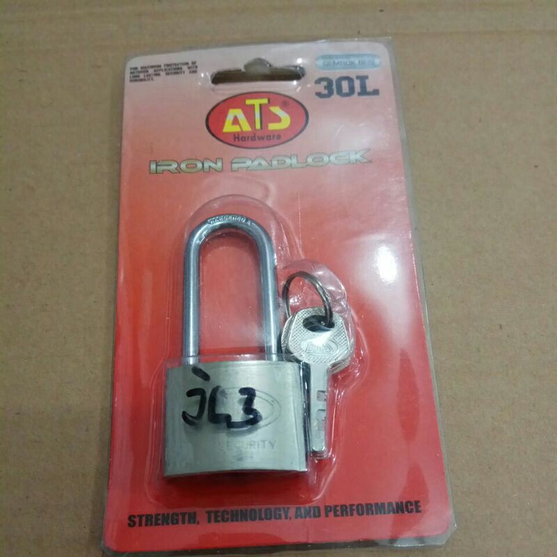 Jual GEMBOK ATS 30 mm panjang pintu pagar Rumah mobil motor | Shopee ...