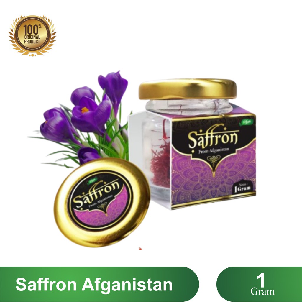 Jual SAFFRON AFGANISTAN GRADE 1 SUPER NEGIN 100% original asli | Shopee ...