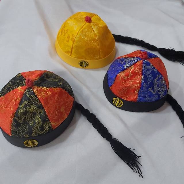 Jual topi adat tradisional china untuk anak bayi atau sampai usia 3 thn ...
