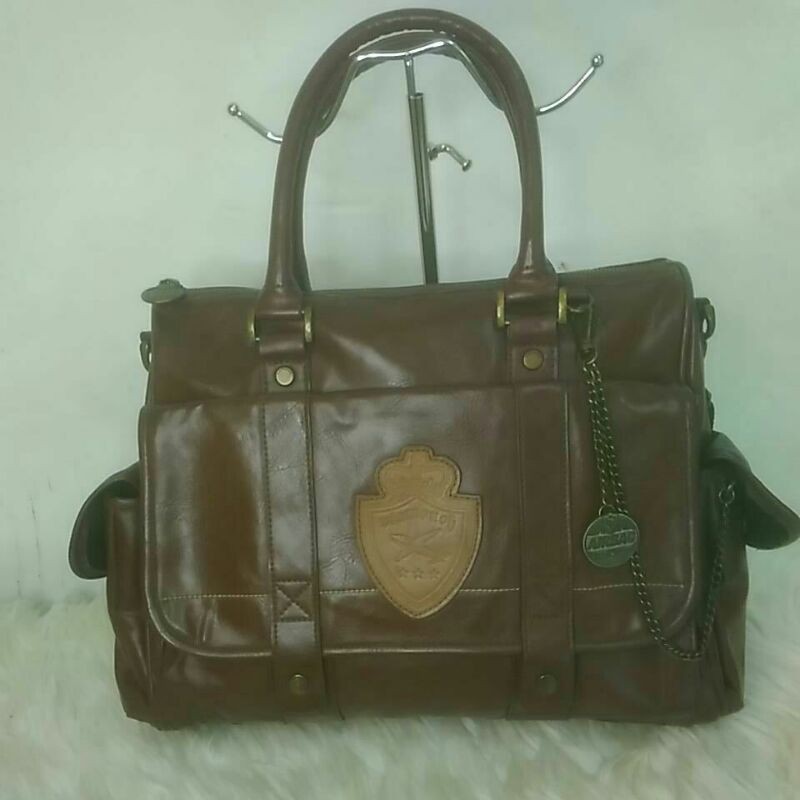 Jual Tas Kulit / Sling bag kulit / Tas Kerja/ Tas Kuliah/ second ...