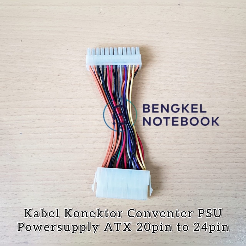 Jual Kabel Konektor Converter PSU Powersupply ATX 20pin to 24pin ...
