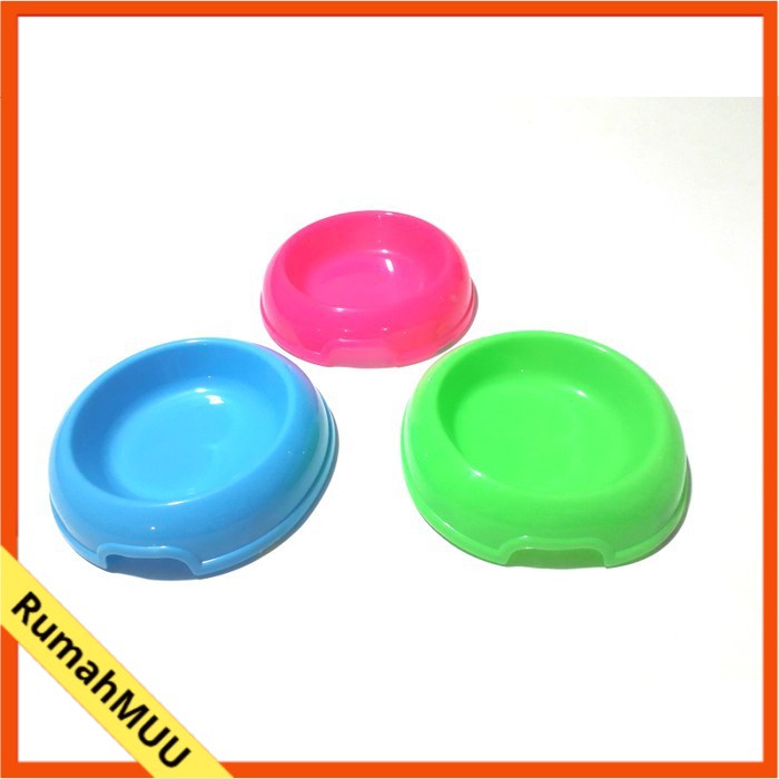 Jual Tempat Makan Kucing Anjing Pets PLATE 3 single bowl | Chiro Plate ...