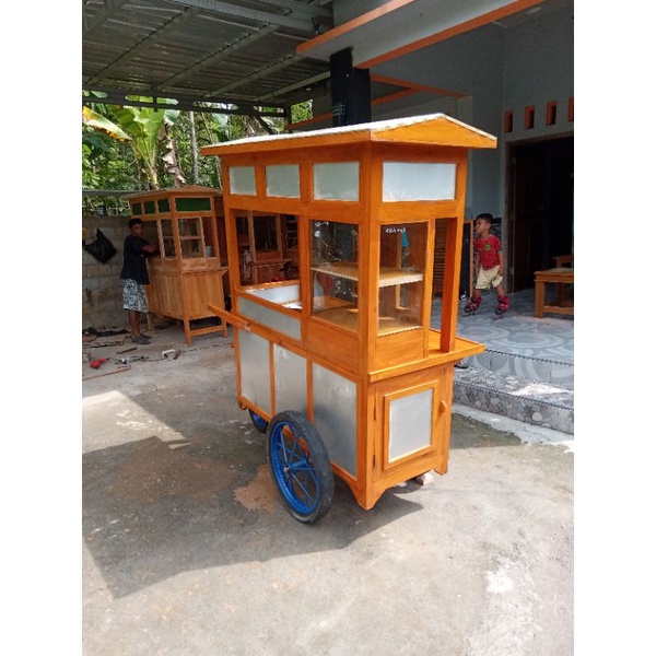 Jual gerobak bakso dorong free ongkir | Shopee Indonesia